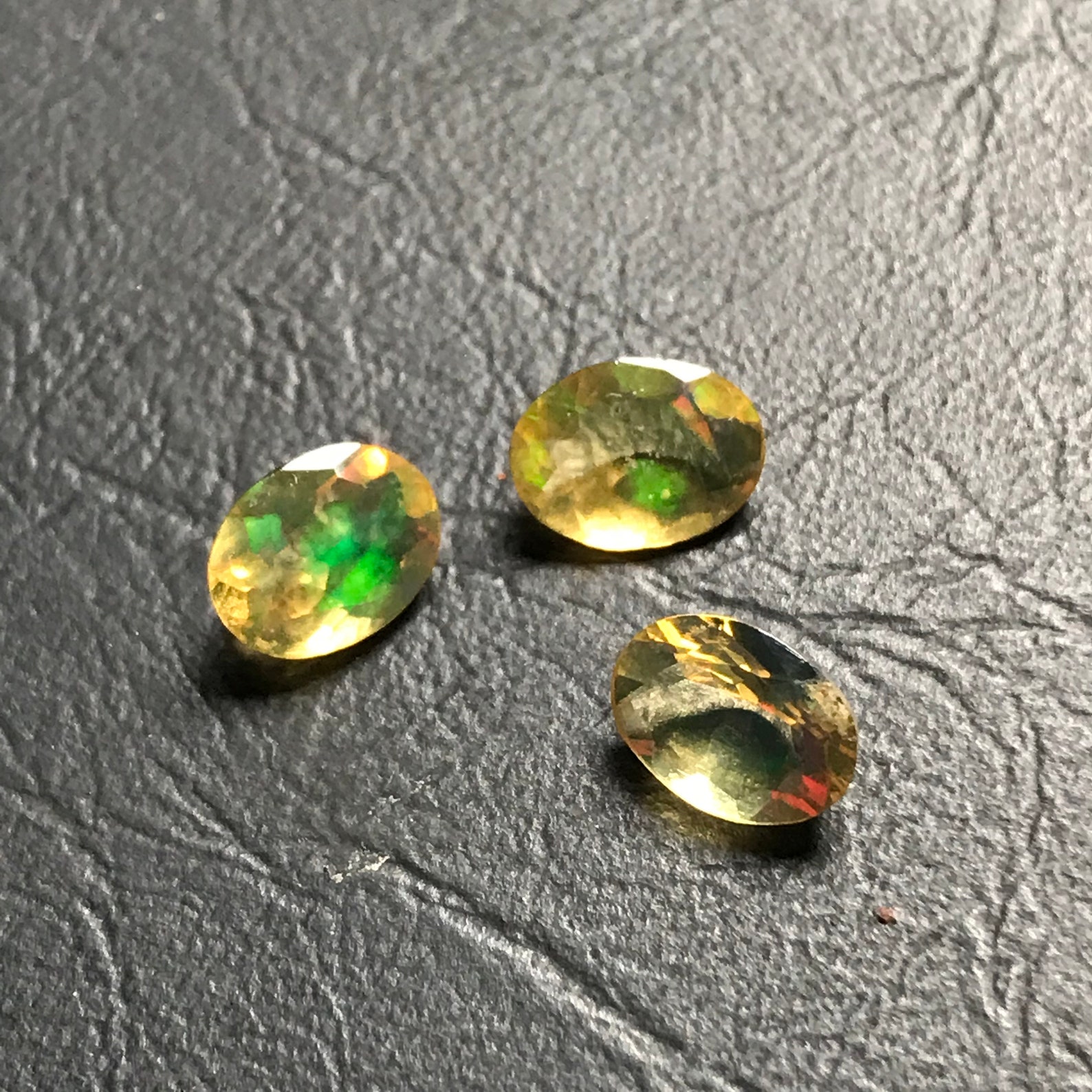 Ct-2.10 Natural Opal Faseted Oval Shape Opal Gemstone AAA - Etsy