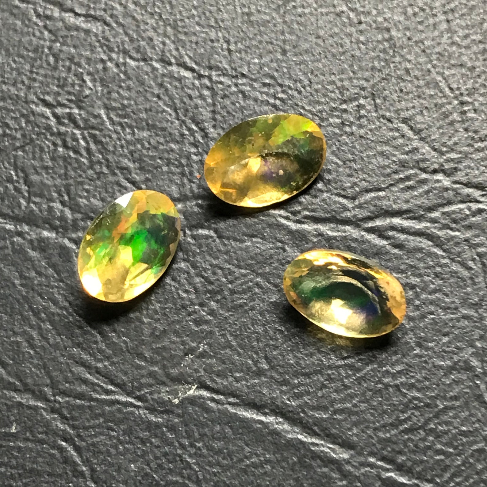 Ct-2.10 Natural Opal Faseted Oval Shape Opal Gemstone AAA - Etsy