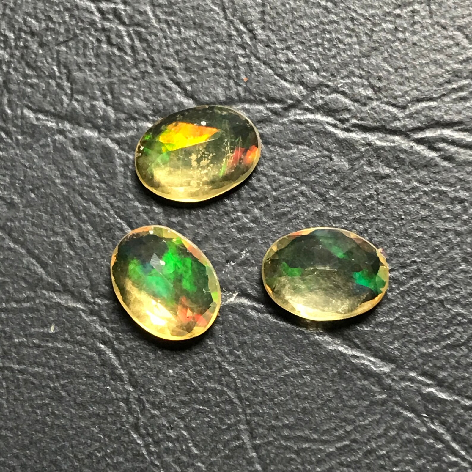 Ct-2.10 Natural Opal Faseted Oval Shape Opal Gemstone AAA - Etsy