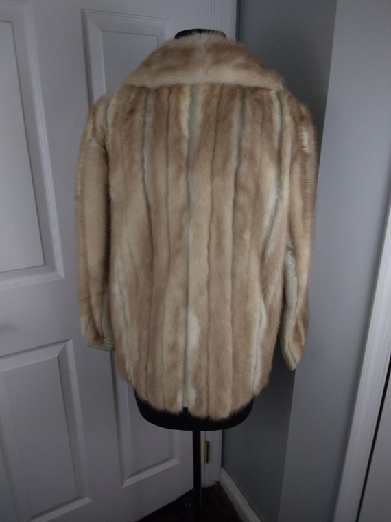 Gorgeous 1970's Mink & Leather Panel Jacket - Excelle… - Gem
