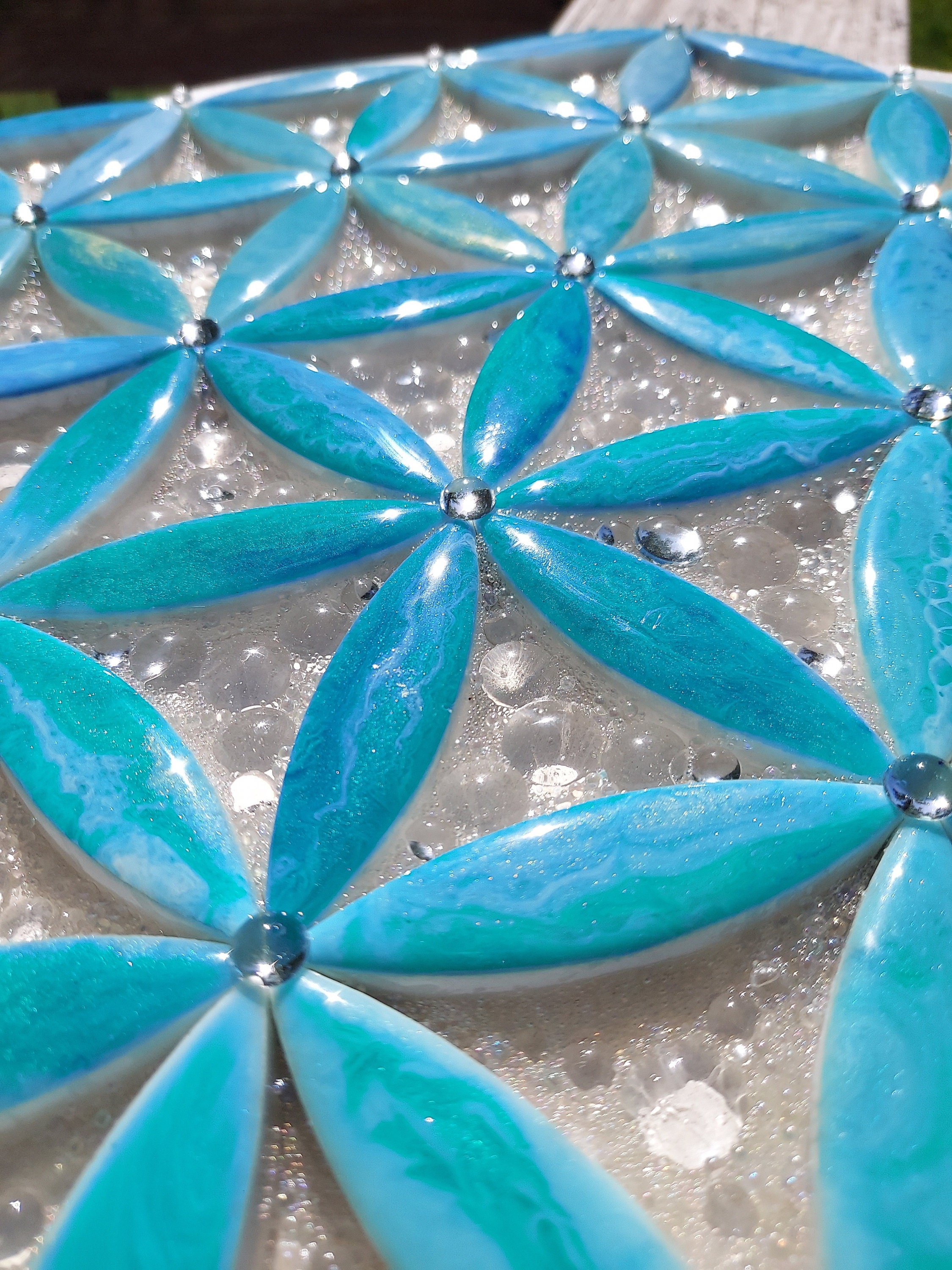 Flower of Life Wall-art - Etsy