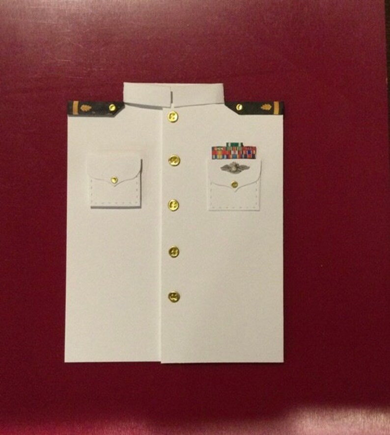 Handmade Armed Forces Card, Army, Marine, Navy, and Many More Custom ...
