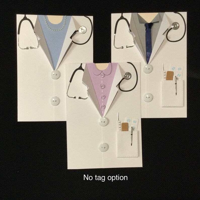 Handmade Doctor Card Medical Card Handmade Medical School - Etsy