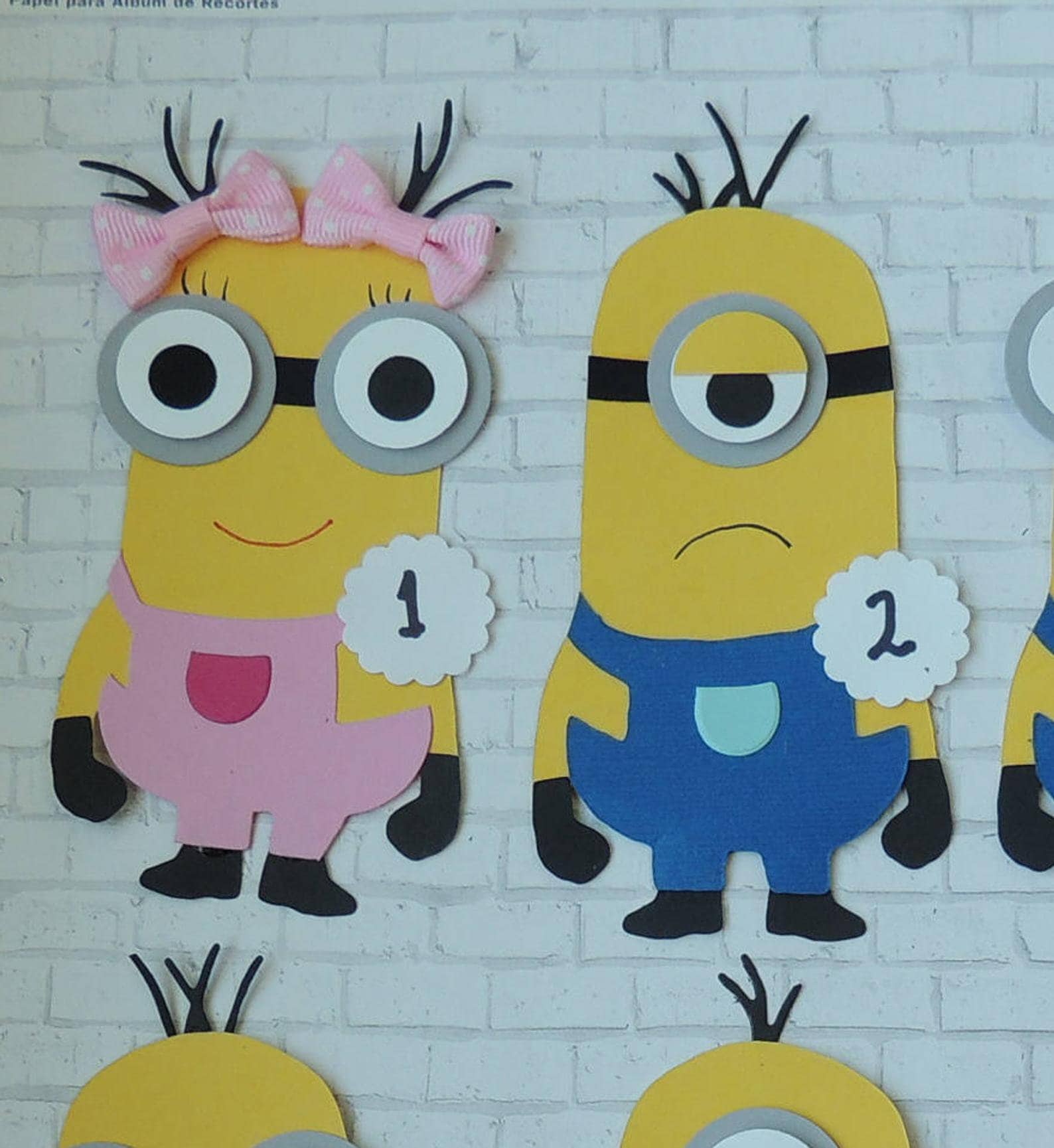 Minion Die Cuts, Your Choice, Custom Minion Available - Etsy