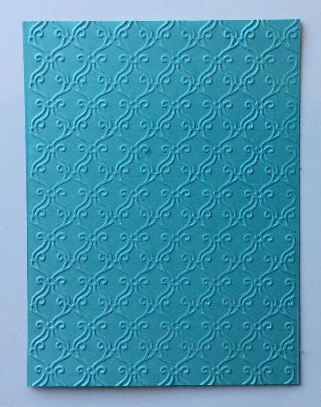 Stylish Scroll Embossed Cardstock, Lines, Line, Embossed Sheets ...