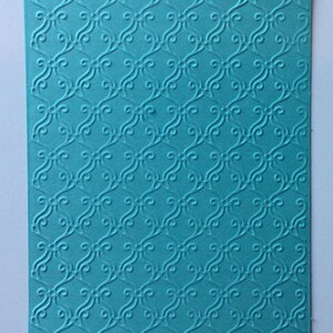 Stylish Scroll Embossed Cardstock, Lines, Line, Embossed Sheets ...