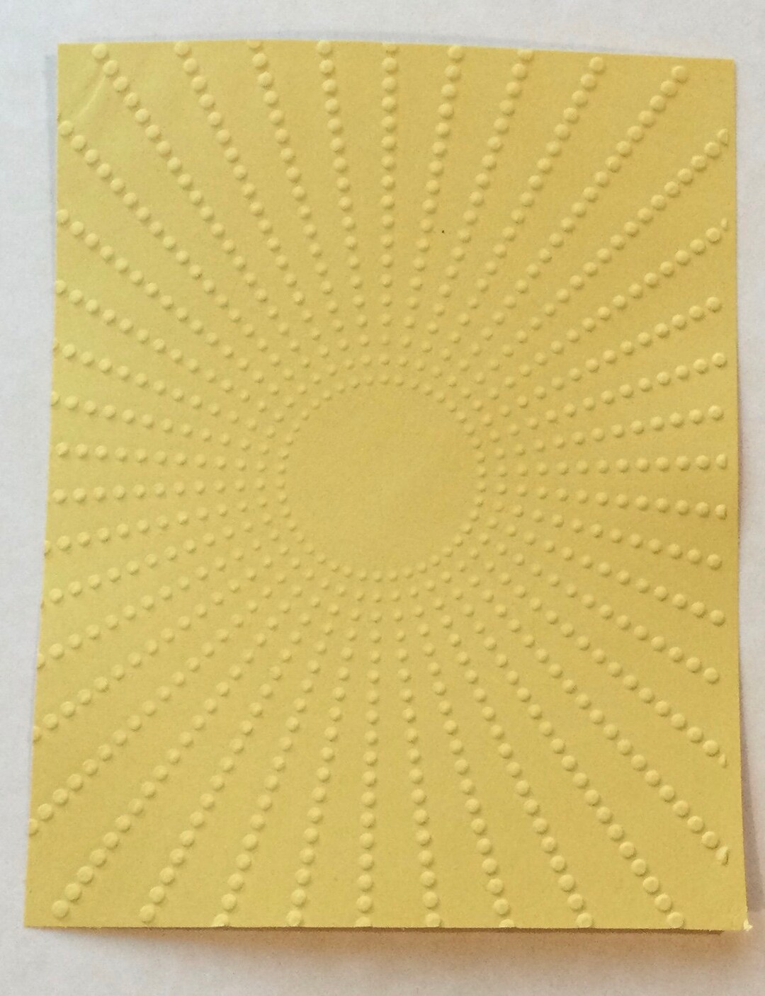 Sun Rays, 3D Embossed Cardstock, Embossed Sheets, Embossed Card Fronts ...