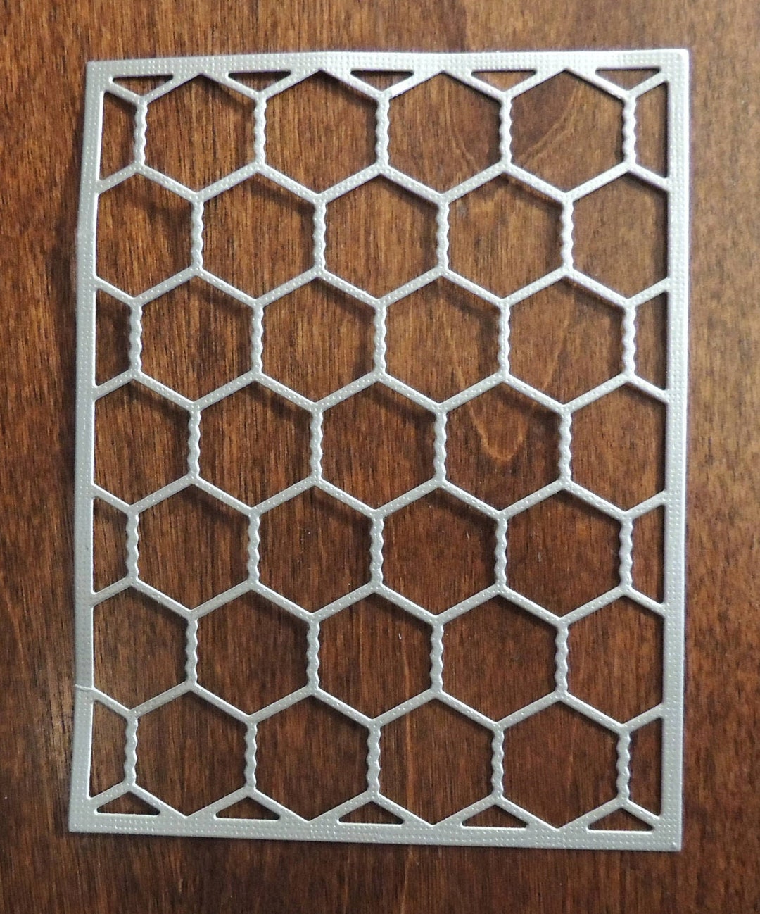 Chicken Wire Die Cut Front Panels Die Cut Card Fronts for A2 - Etsy