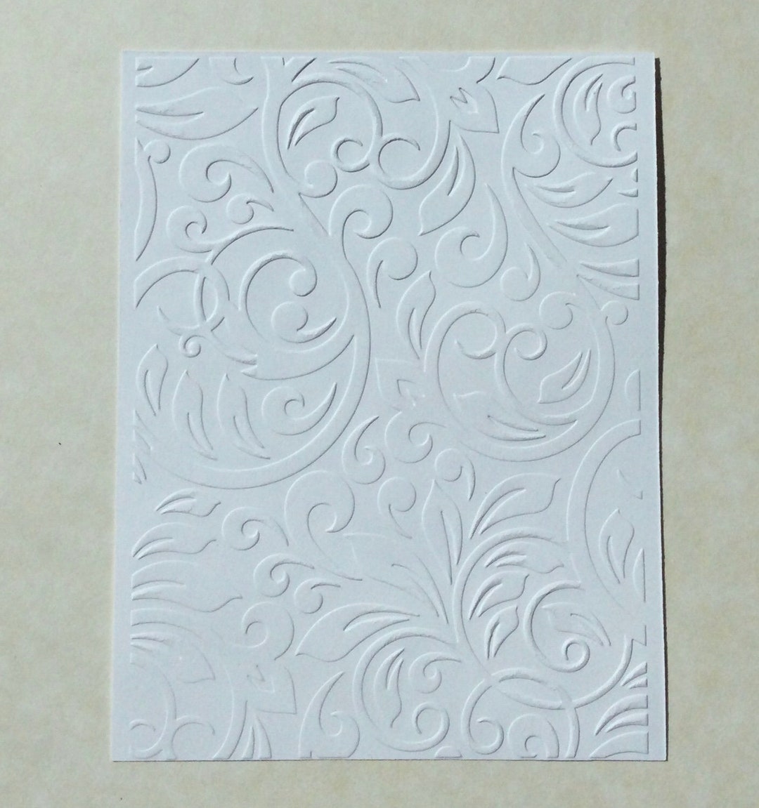 My Swirls, Embossed Sheets, Embossing Cardstock, Swirl Embosser, A2 ...