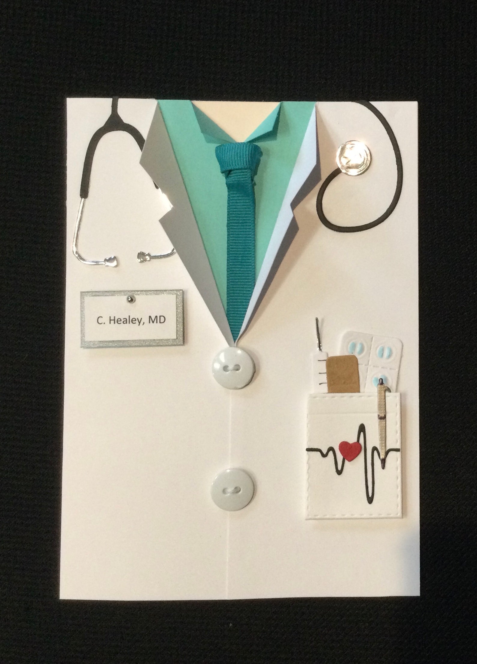 Handmade Doctor Card Medical Card Handmade Medical School - Etsy