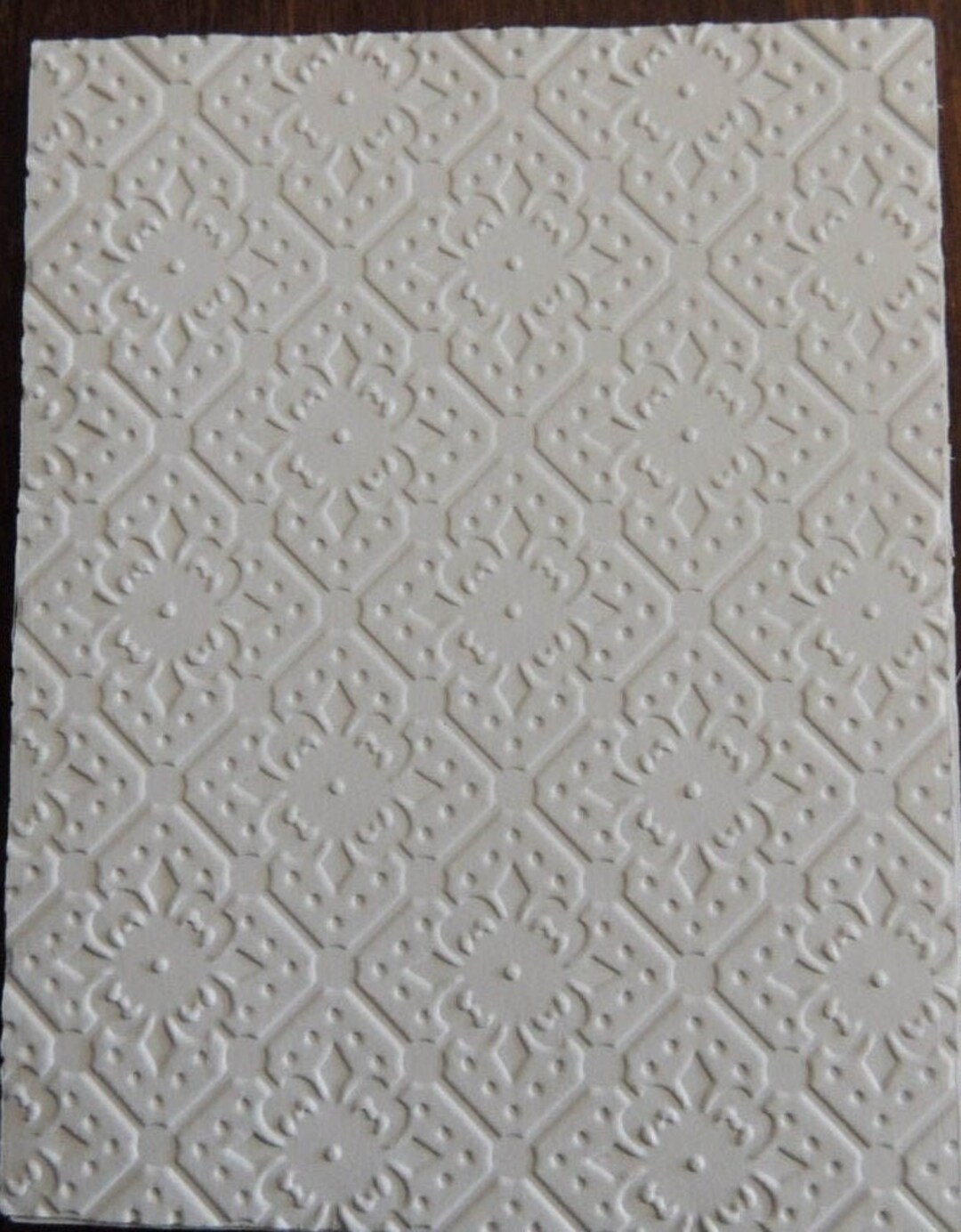 Imperial Pattern Embossed Cardstock Embossed Sheets Embossed - Etsy