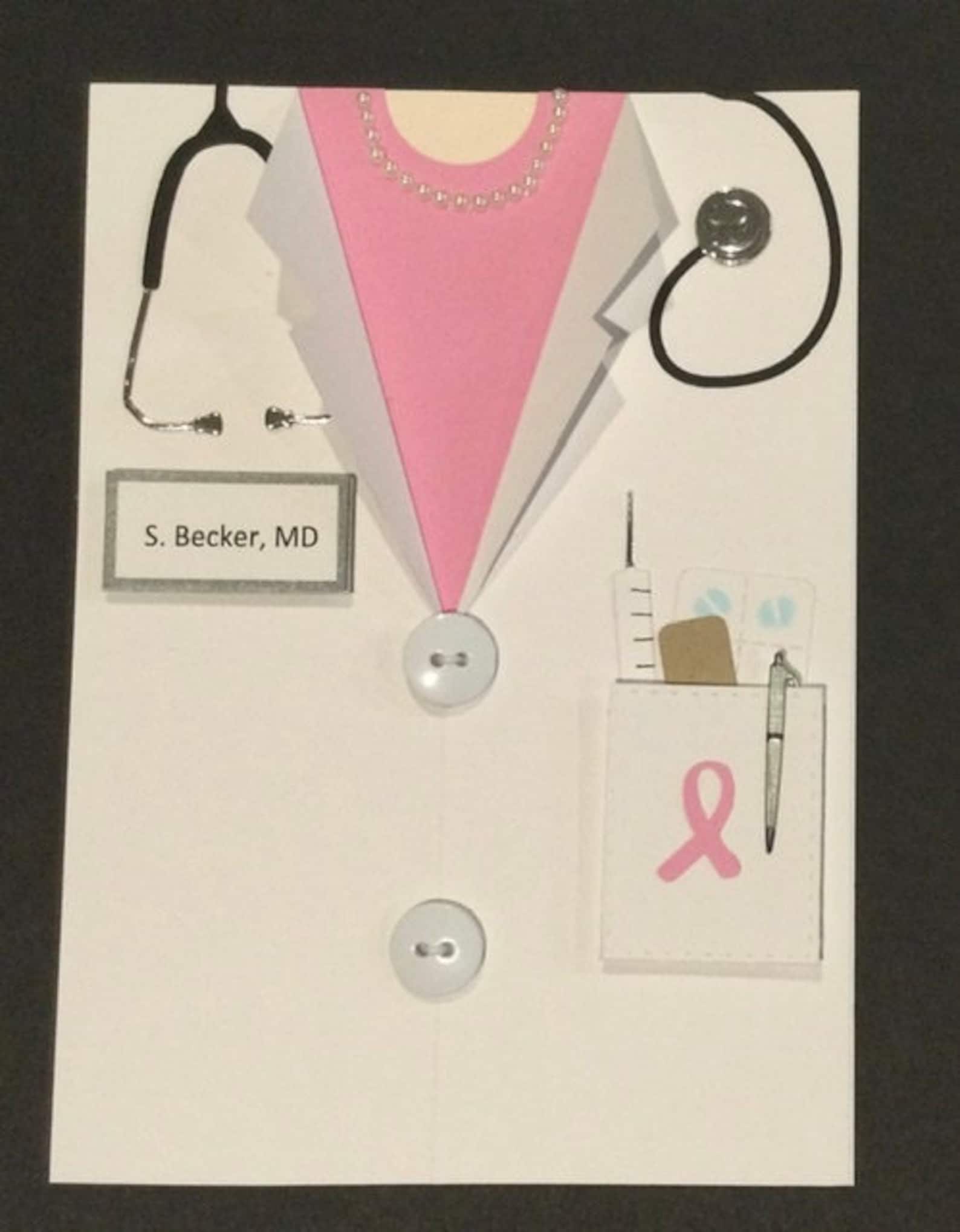 Handmade Doctor Card Medical Card Handmade Medical School - Etsy