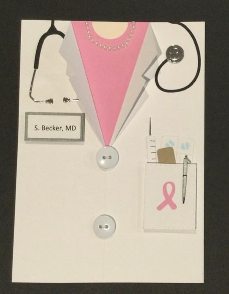 Handmade Doctor Card Medical Card Handmade Medical School - Etsy
