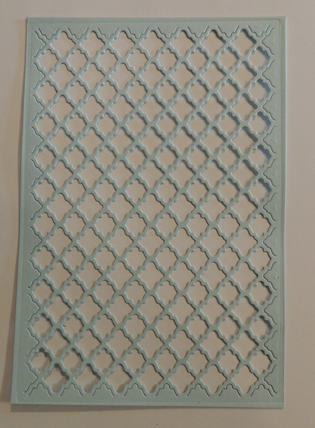 Fancy Lattice Die Cut Front Panels, Die Cut Card Fronts, Card Panel Die ...