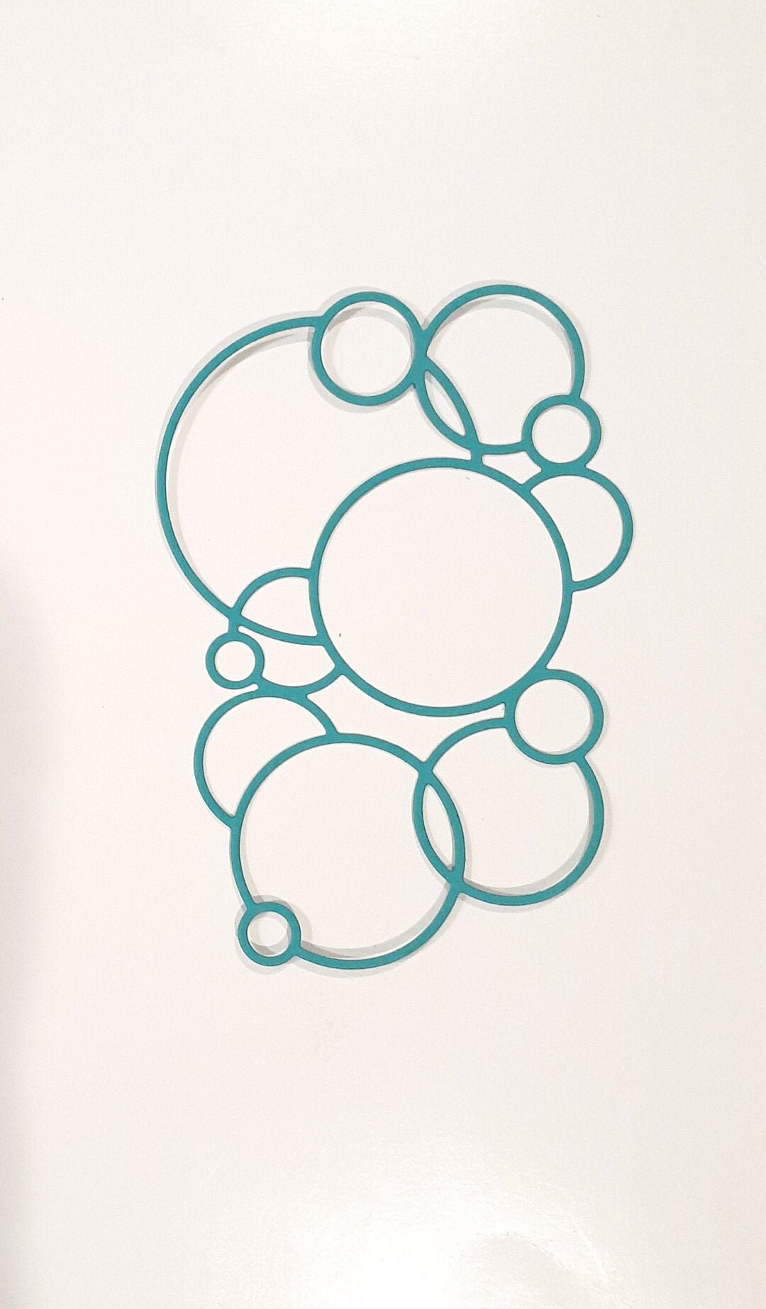 Bubbles Circle Background Frame Die Cut, Card Front Panels, A2 Size ...