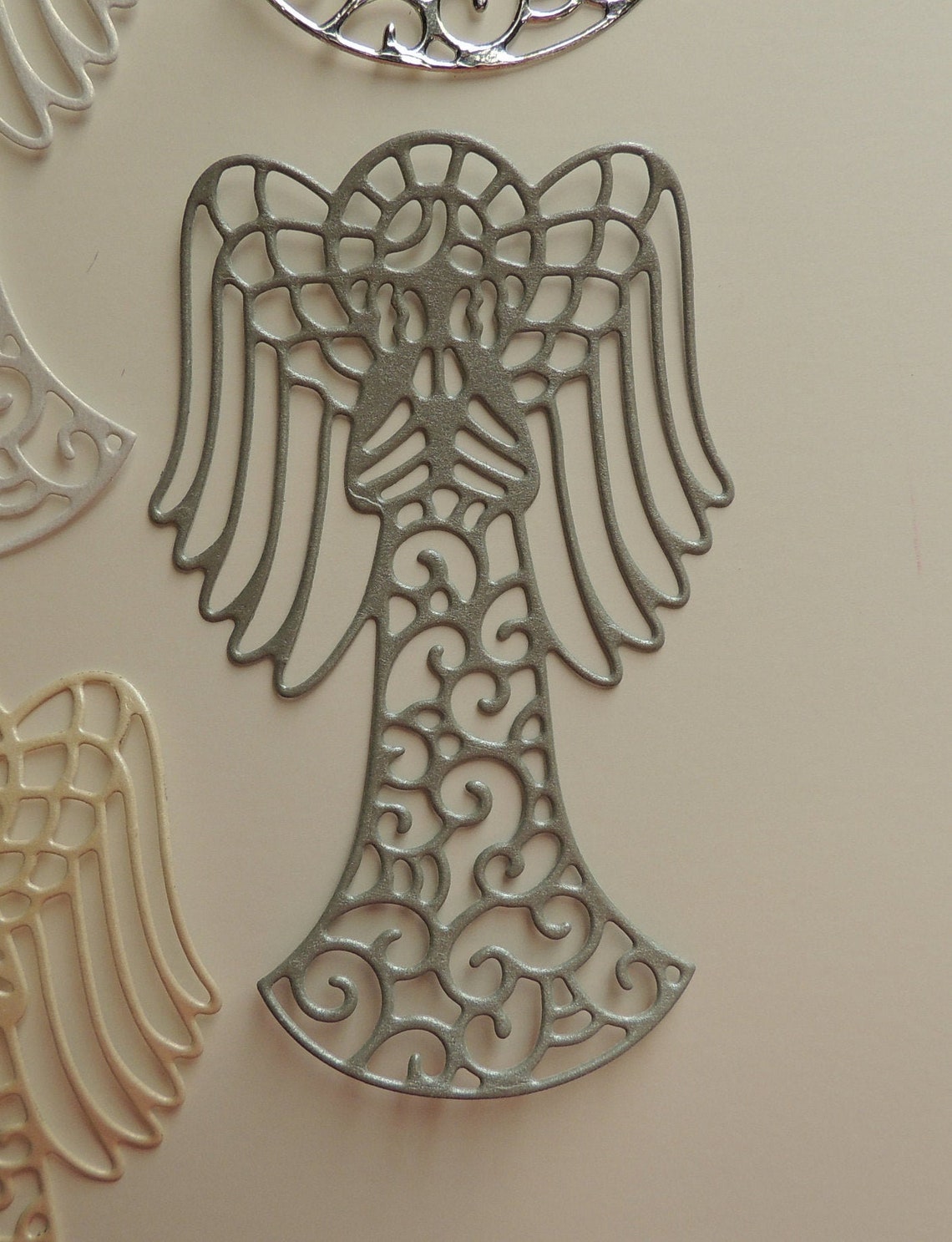 6 Angels Die Cuts Christmas Die Cuts Die Cuts for - Etsy