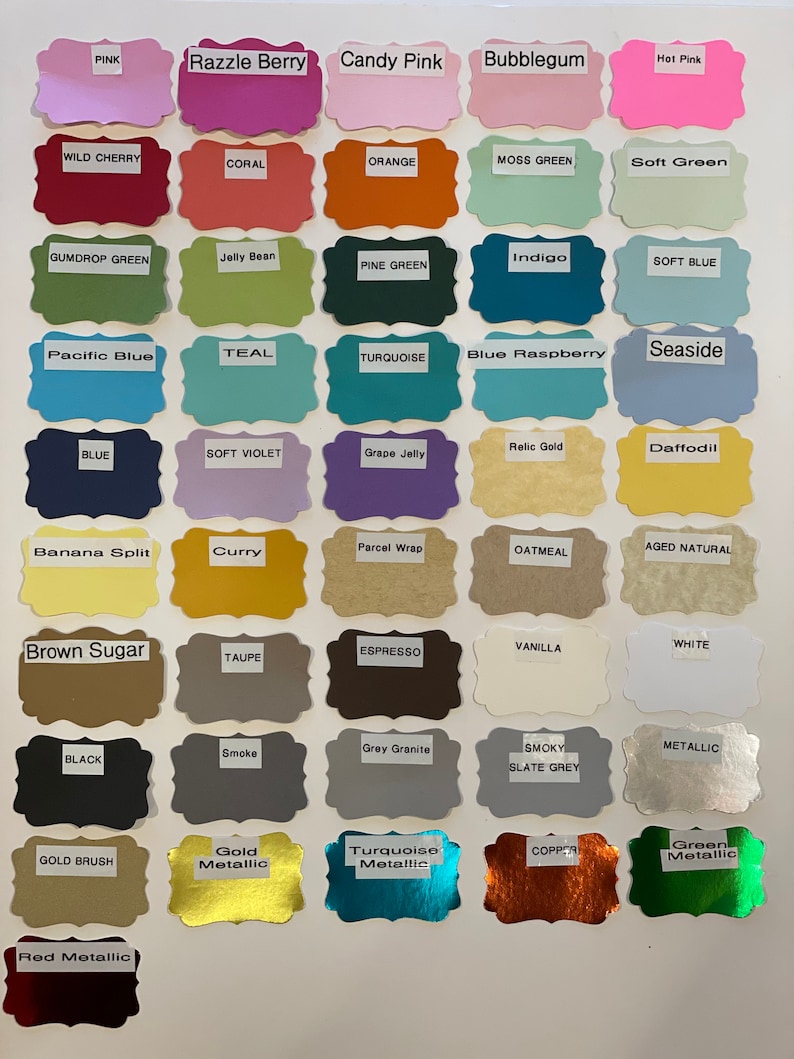 Window Die Cuts 9 Styles to Choose From Embellishments Die - Etsy