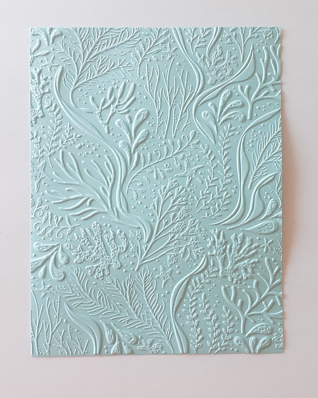 Seabed, Embossed Cardstock, Embossed Sheets, Embossed Card Fronts ...