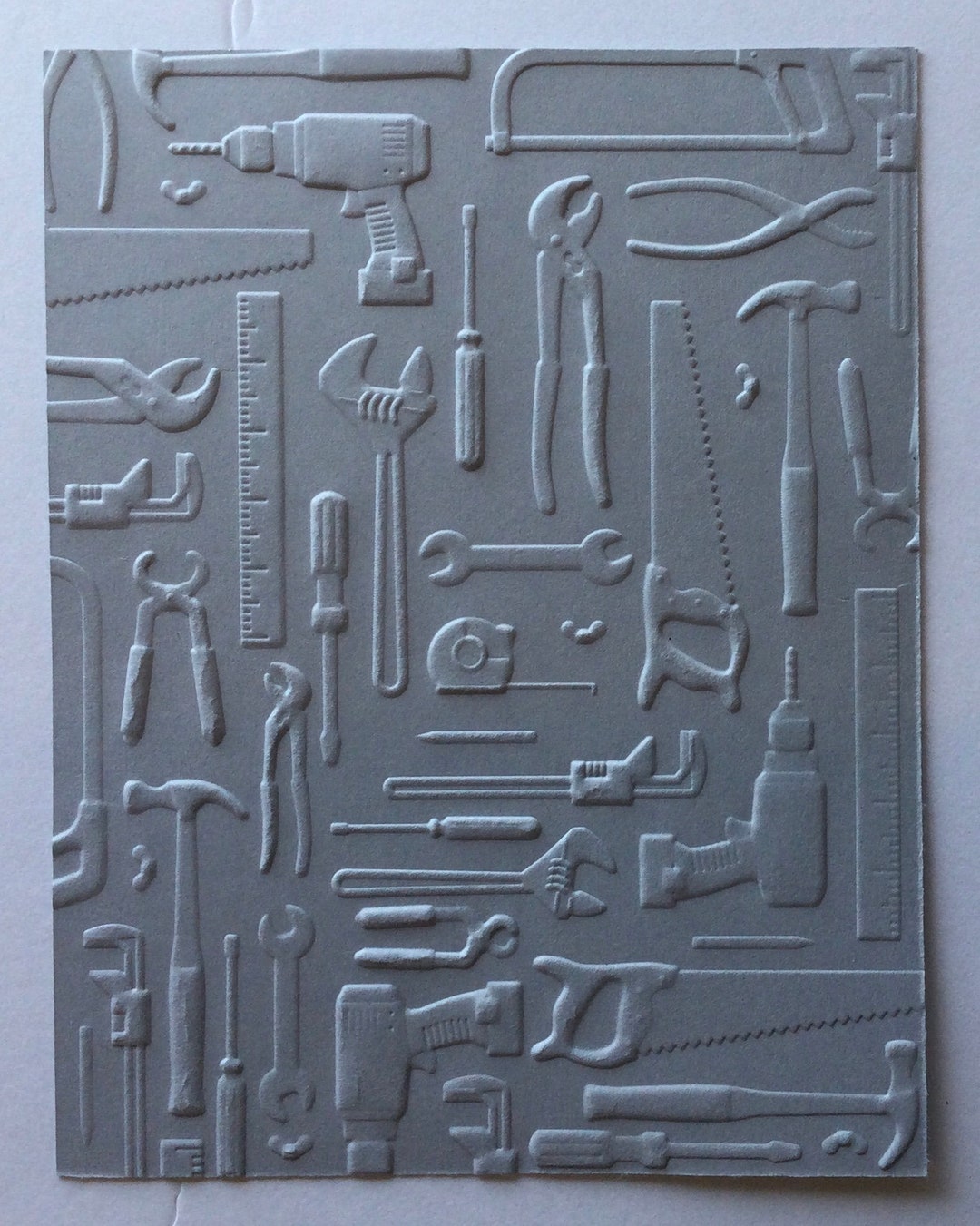 TOOLS Embossed Cardstock, Embossed Sheets, Embossed Card Fronts ...
