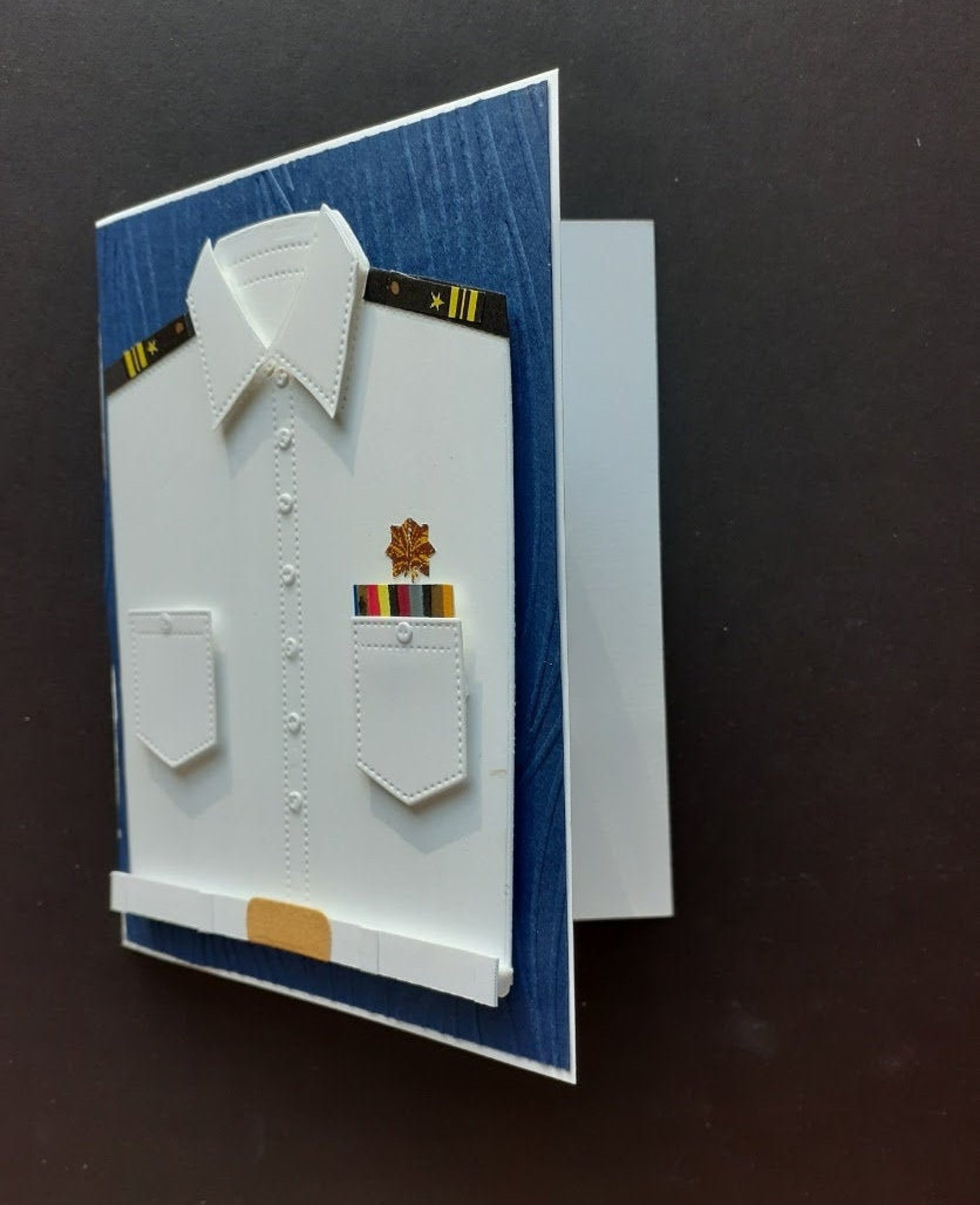 Handmade Armed Forces Card Army Marine Navy Custom Cards | Etsy