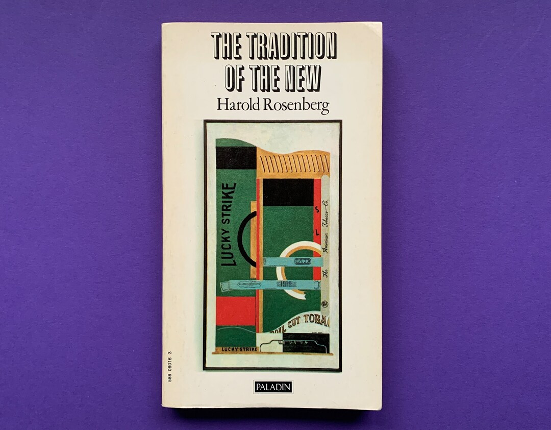 The Tradition of the New by Harold Rosenberg - Etsy
