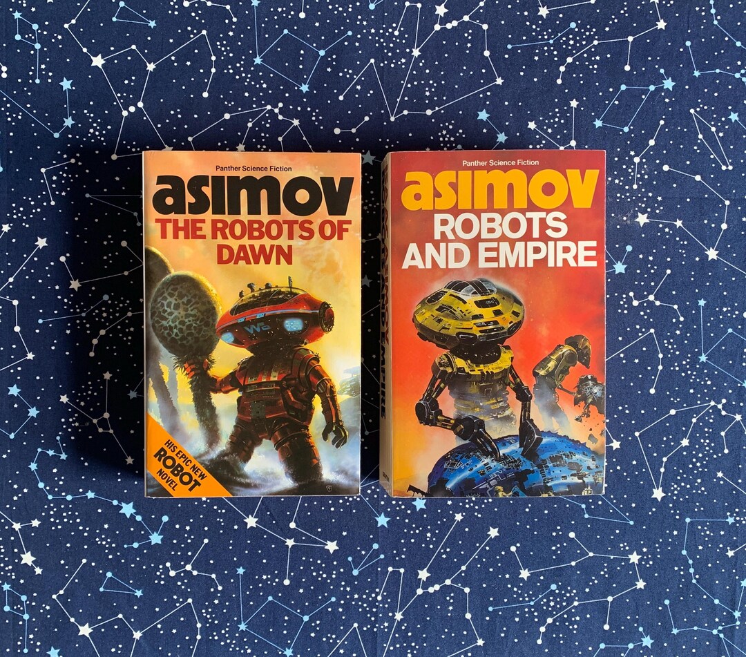 Robots and Empire & the Robots of Dawn by Isaac Asimov - Etsy