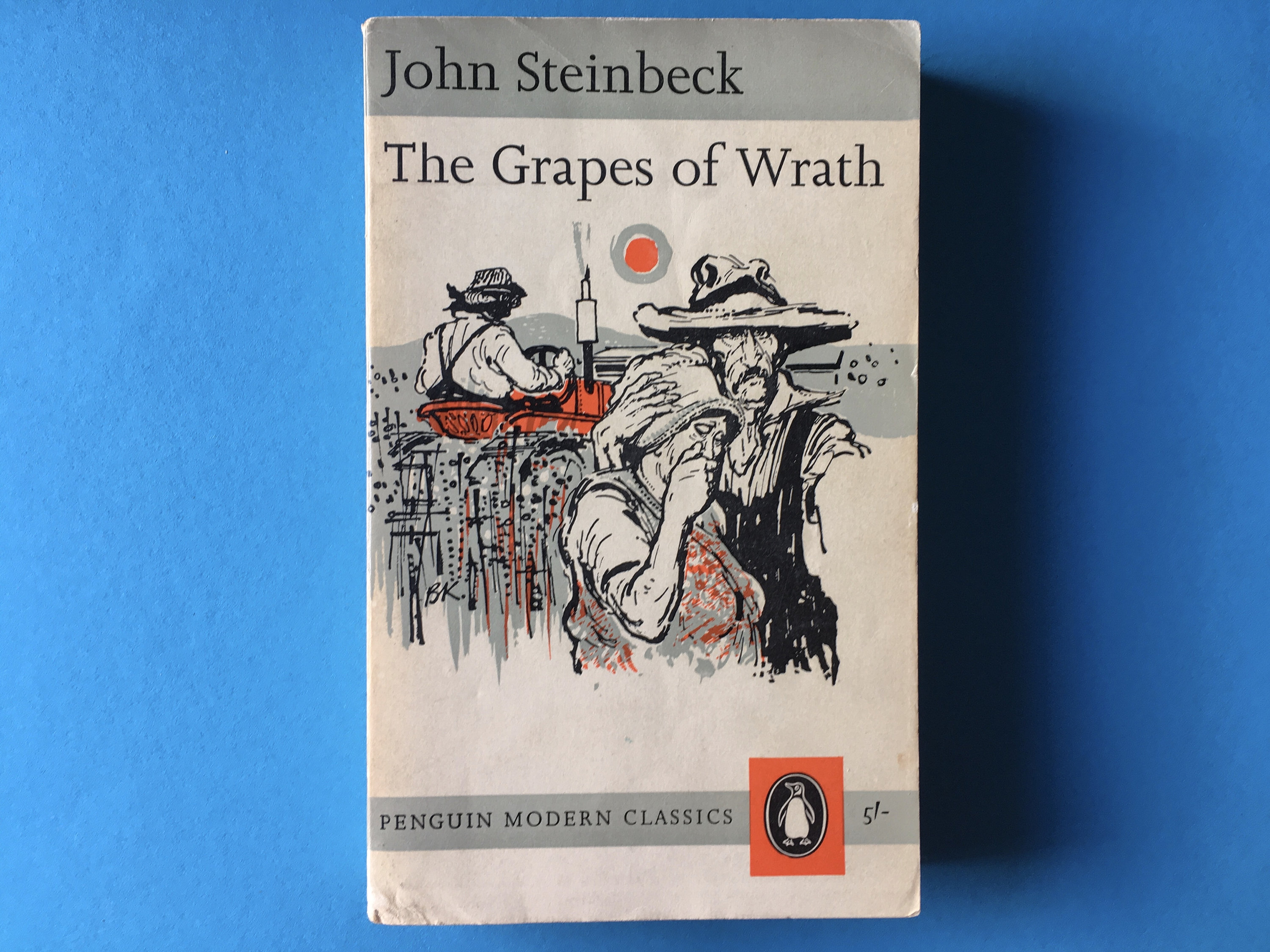 The Grapes Of Wrath Book Cover