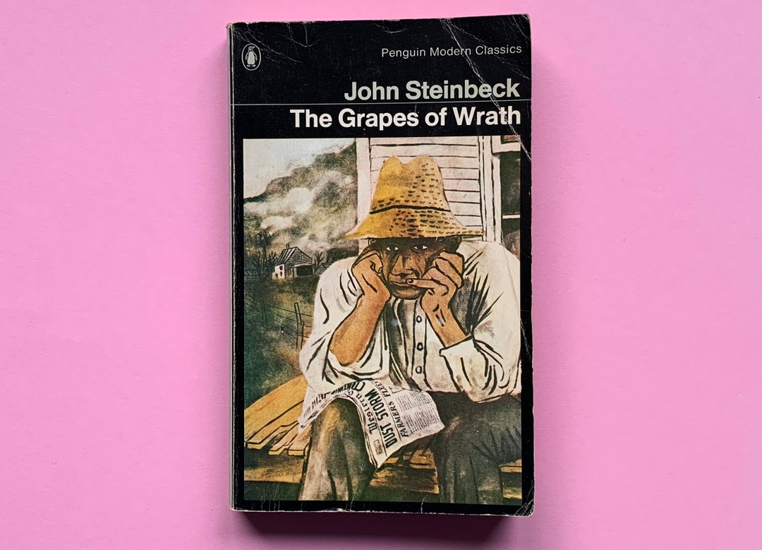 The Grapes of Wrath by John Steinbeck (penguin Books) - Etsy