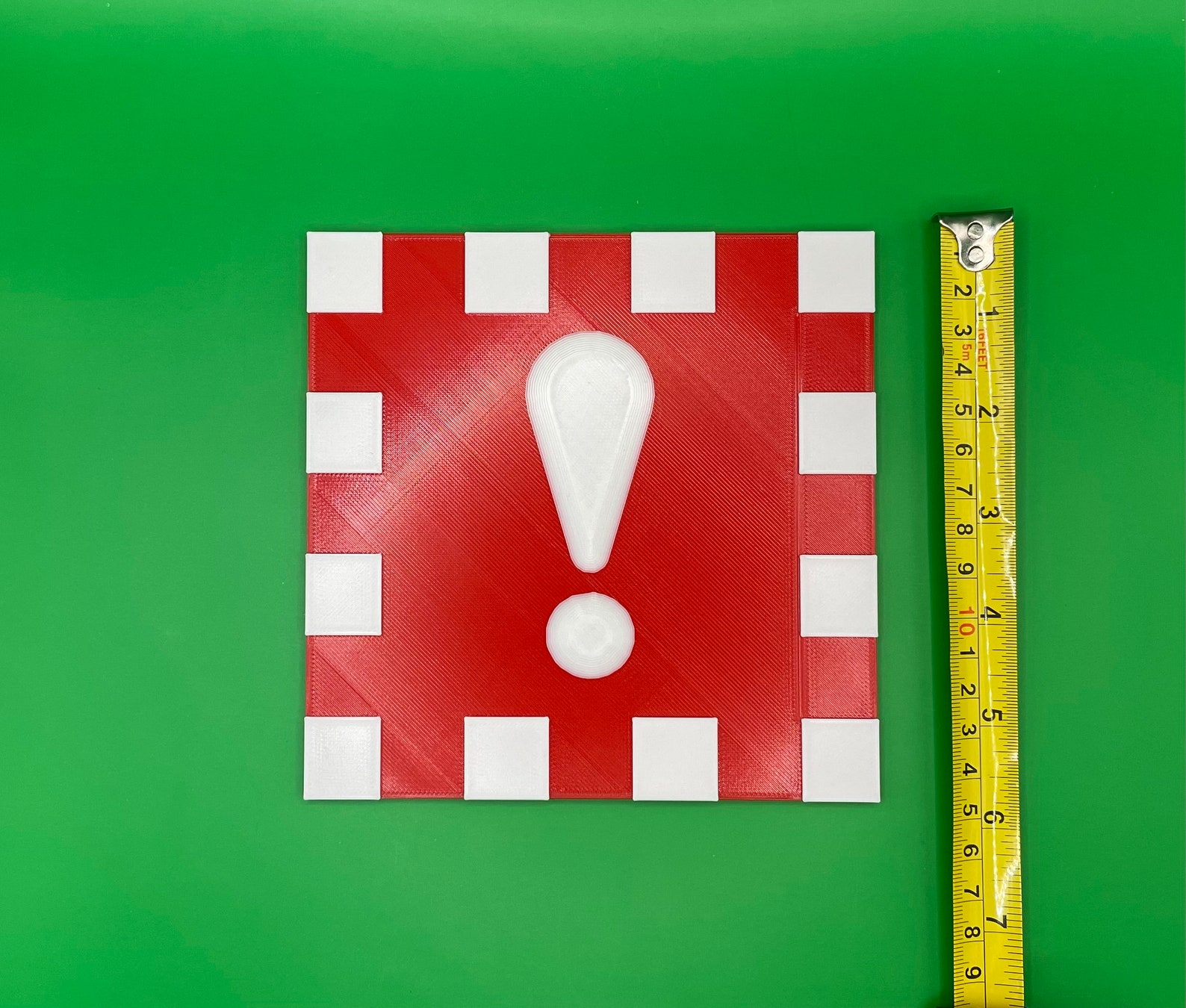 HUGE 3D Printed Exclamation Mark Box From Mario 64. Flying Cap - Etsy