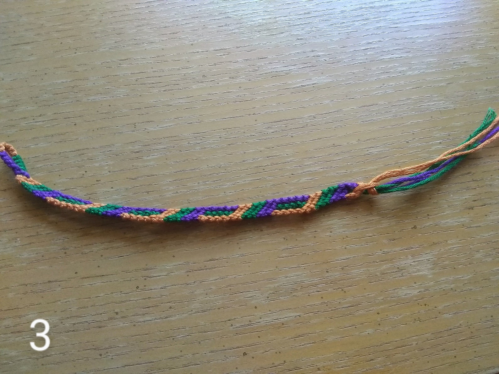 Candy Stripe Friendship Bracelet - Etsy