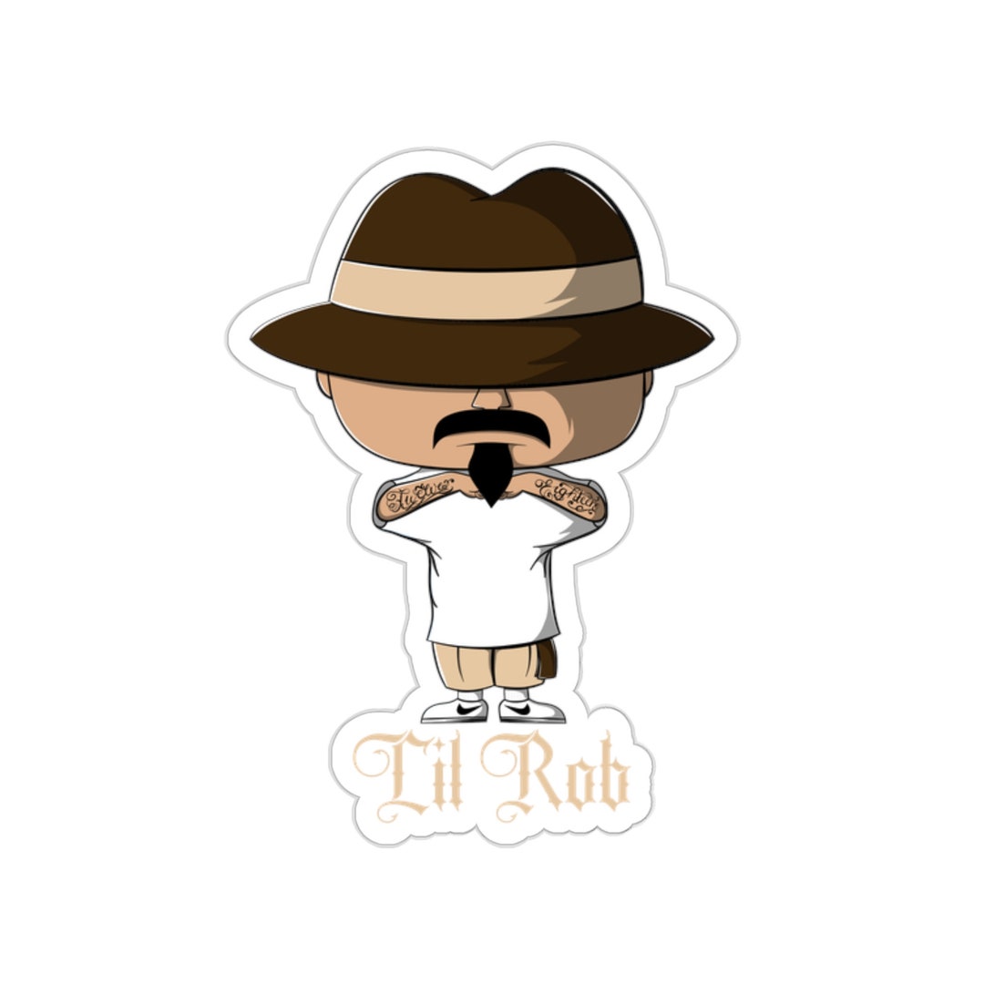 Lil Rob Kiss-cut Stickers, Gangsta Stickers, Chicano Culture, Cholo ...