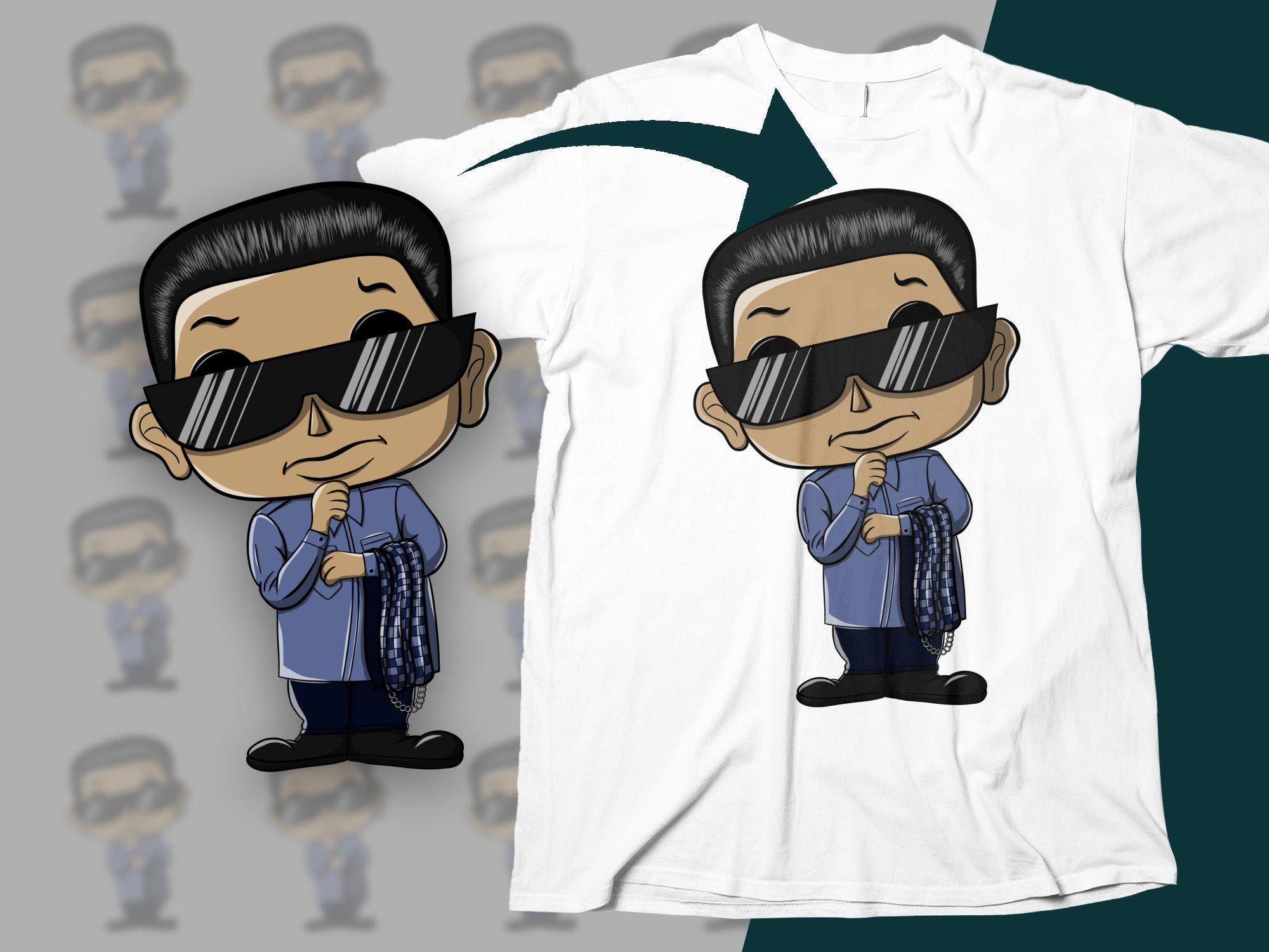 Lil Homie Mr Clean Digital Download | Printable Artwork | Fun Wall ...