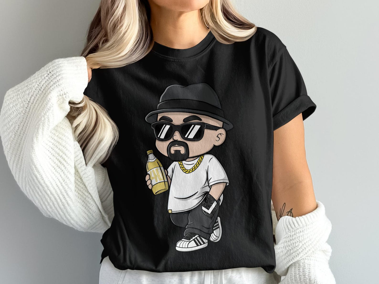 Cholo Cartoon Digital Download, Gangster Clipart PNG, Lowrider Art ...