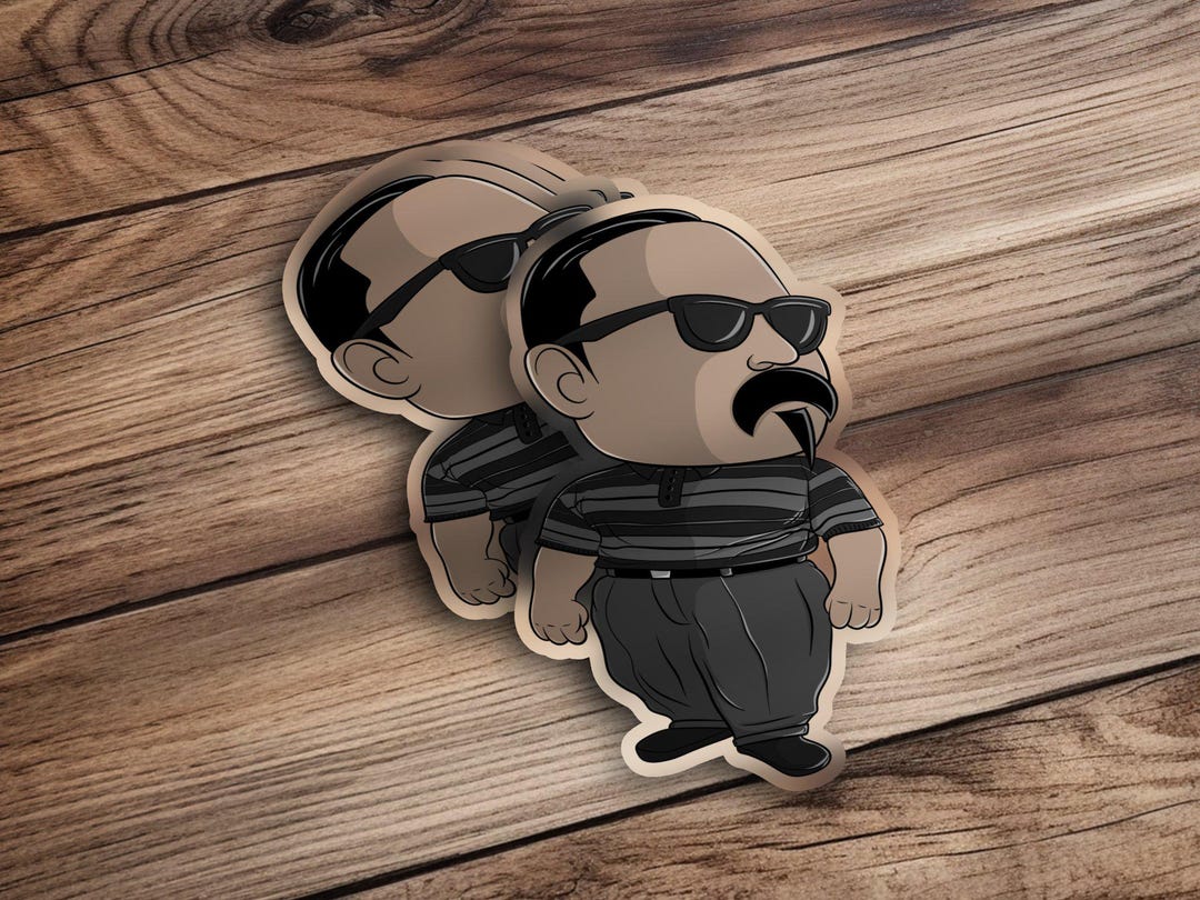 Lil Homie Shadow Sticker - Cool Street Art Vinyl Decal for Laptops ...