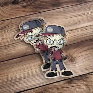 El Zombie Chicano Cholo Homie Clip Art Hand Drawn 300dpi Digital ...