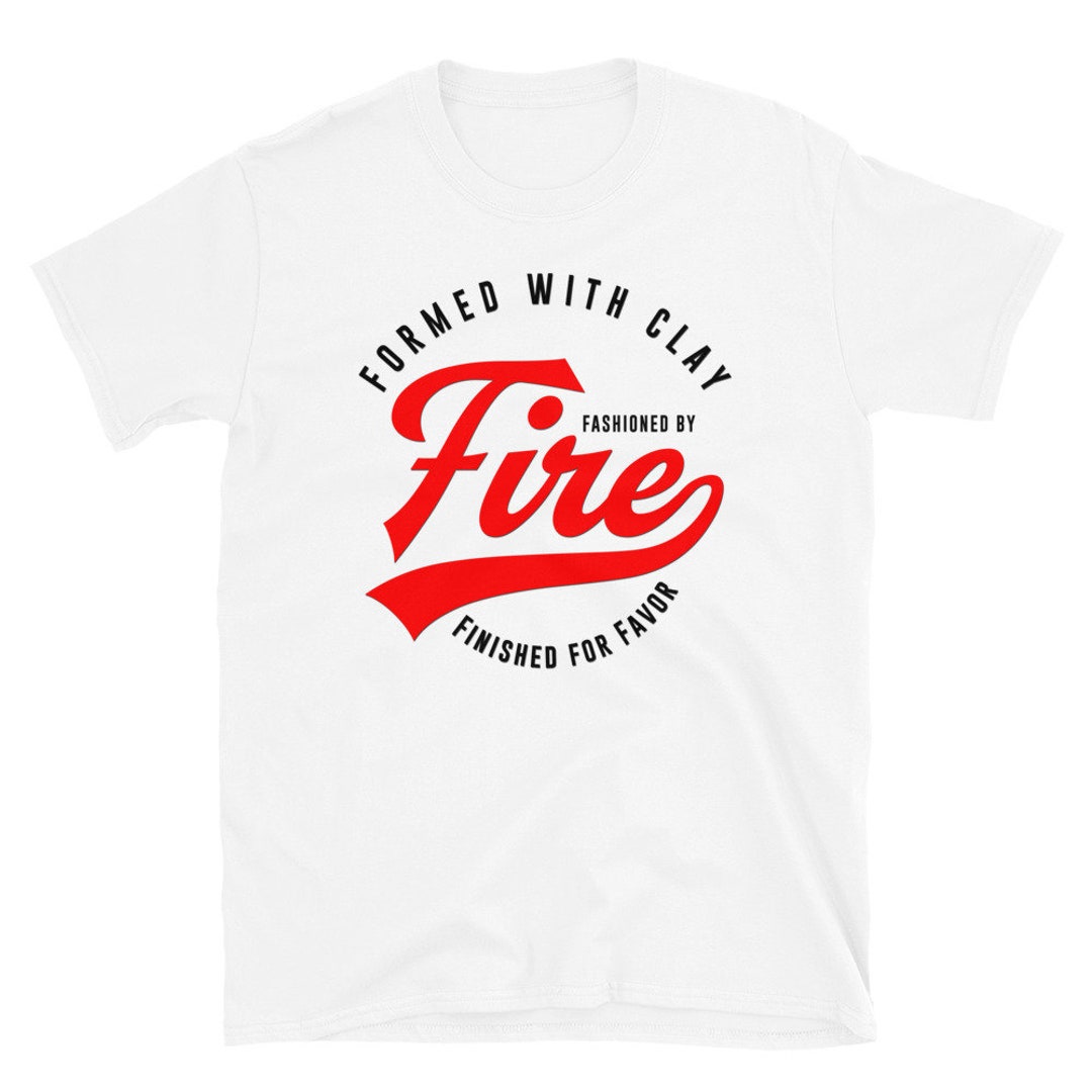 Christian Bible Verse Design T-SHIRT | Fashioned by Fire | Short-sleeve ...