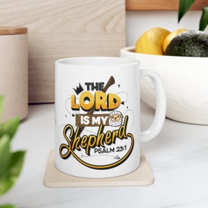 The Lord is My Shepherd, Psalm 23:1. Custom Art Christian Design Png ...