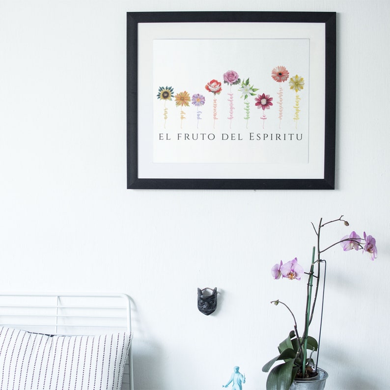 El Fruto Del Espíritu Spanish Fruit of the Spirit Spanish - Etsy