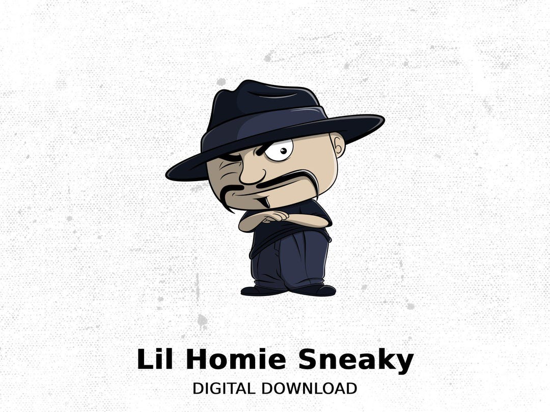 Digital Download: Lil Homie Sneaky Art Print - Printable Street Art ...