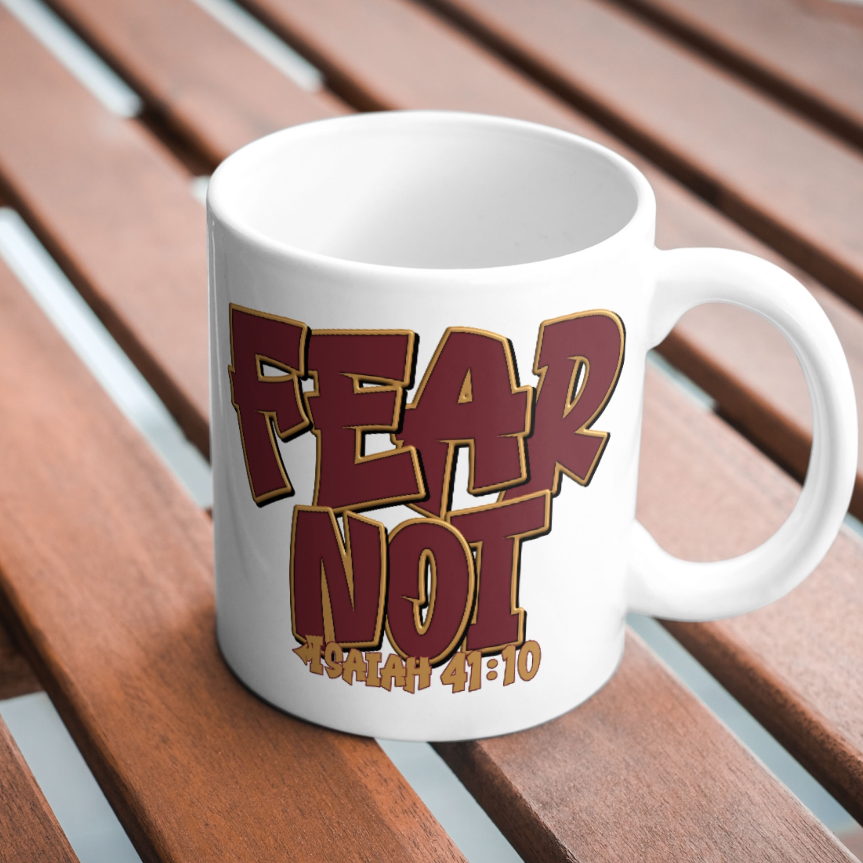 Fear Not Png Svg, Religious Sticker Style Png, Bible Verse Png ...