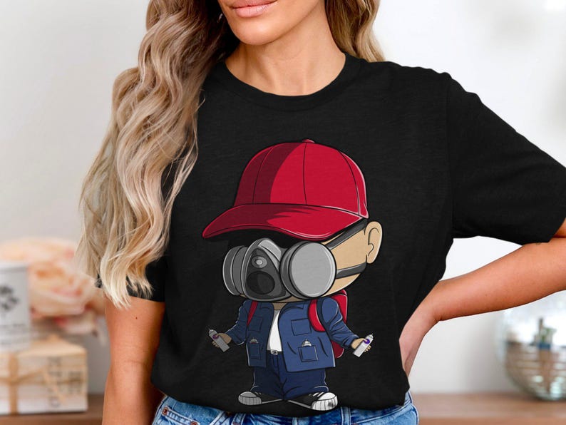 Lil Homie Mad Bomber Digital Art Print Retro Urban Illustration ...