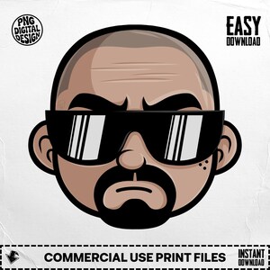 Cholo Chibi Homie Digital Art, Gangster Clipart, Lowrider Inspired ...