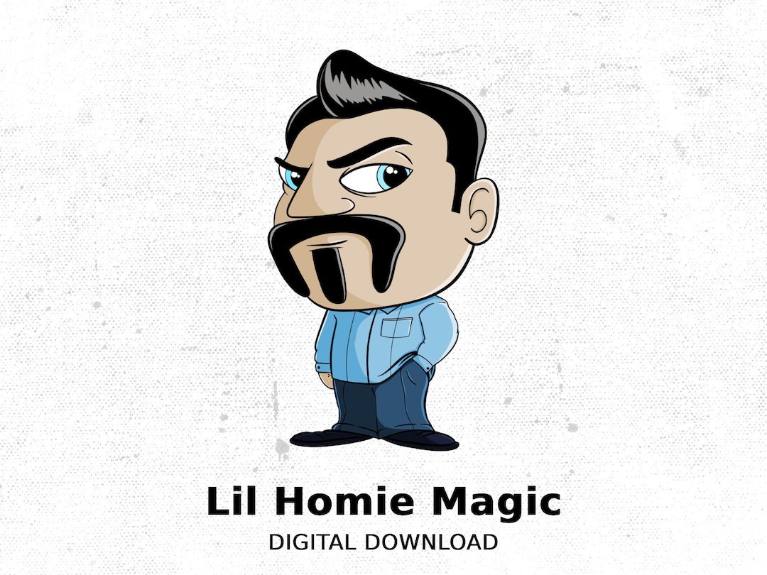 Lil Homie Magic Digital Art Print | Printable Wall Decor | Urban ...