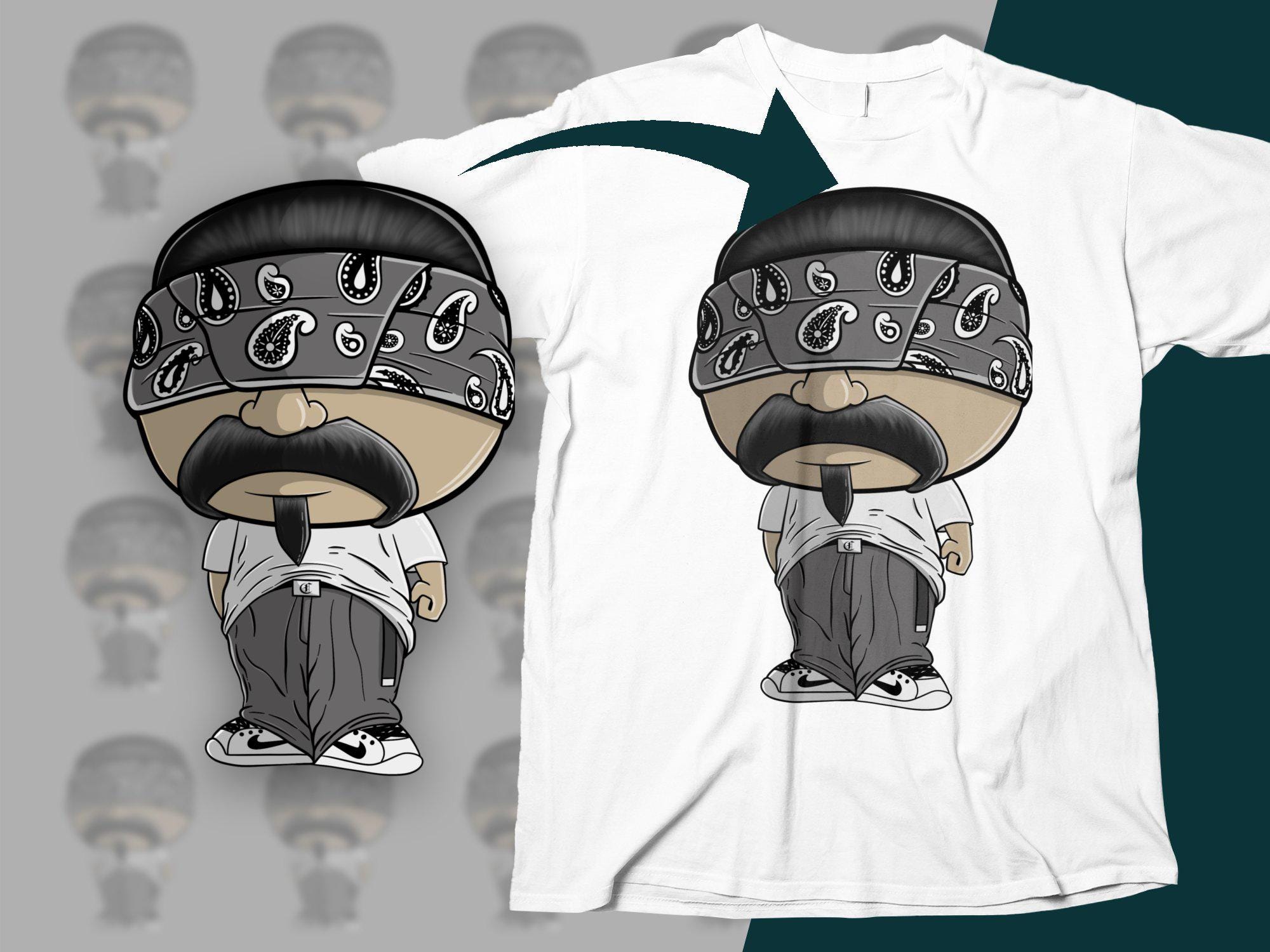 Lil Homie Cortez Digital Art Print | Hip Hop Inspired Wall Art | Urban ...