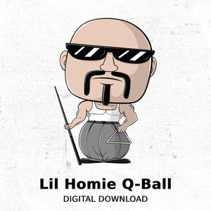 Digital Download: Lil Homie Q-ball Image Art Print | Chicano Art ...