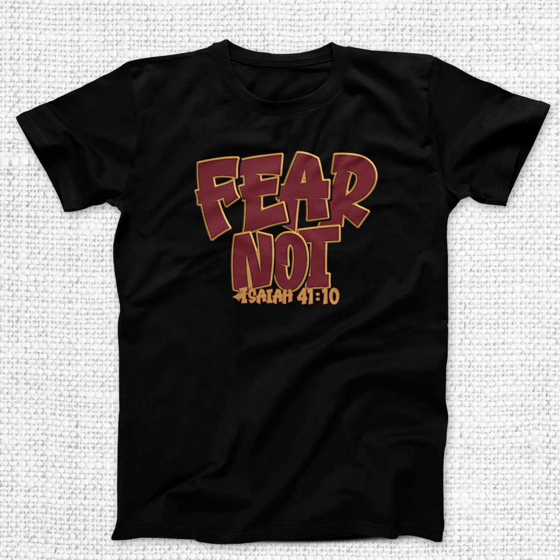 Fear Not Png Svg, Religious Sticker Style Png, Bible Verse Png ...