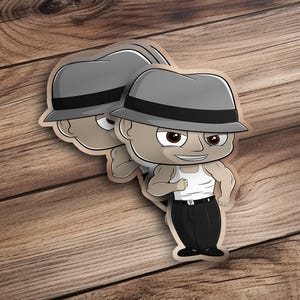 Lil Homie El Gallo Negro Digital Art Print | Urban Mexican Street Style ...