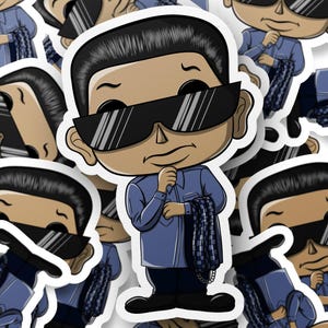 Lil Homie Mr Clean Sticker - Funny Cartoon Cleaning Character ...