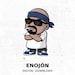 Lil Veterano ENOJON Cholo PNG Digital, Custom Chicano Art, Home Drawing ...