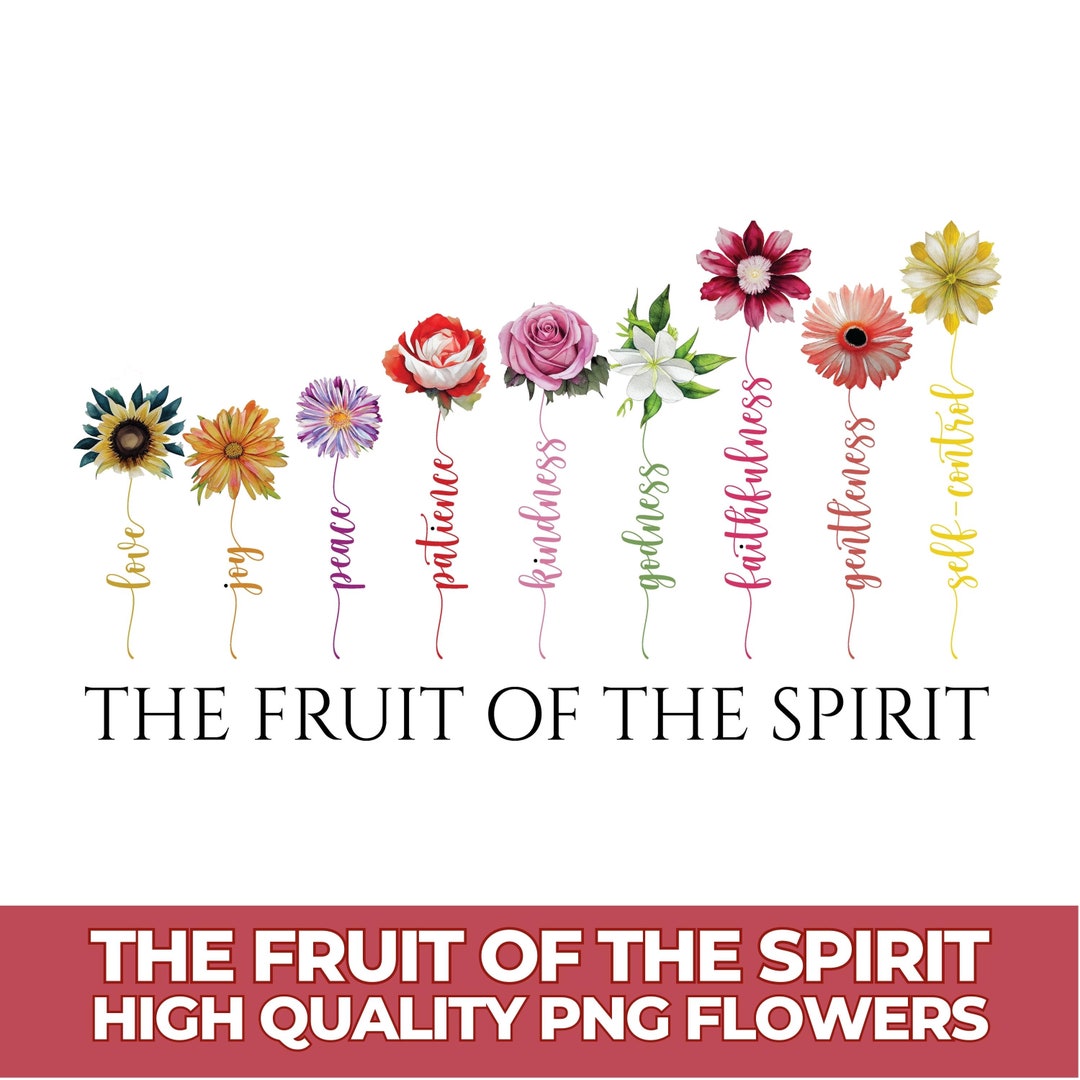 The Fruit of the Spirit PNG File, Transparent File, Print Ready File ...